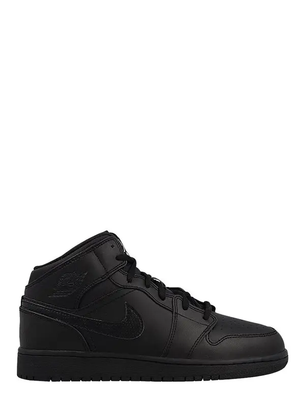 JORDAN 1 Retro Mid Gs - Black