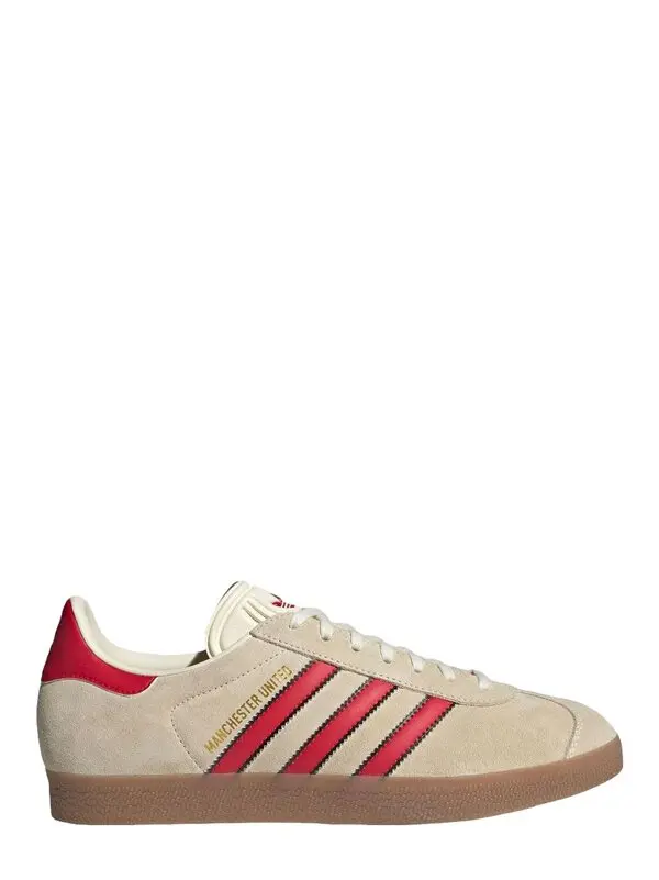 Adidas Manchester United X Gazelle Terrace Icons Sneakers - Cream