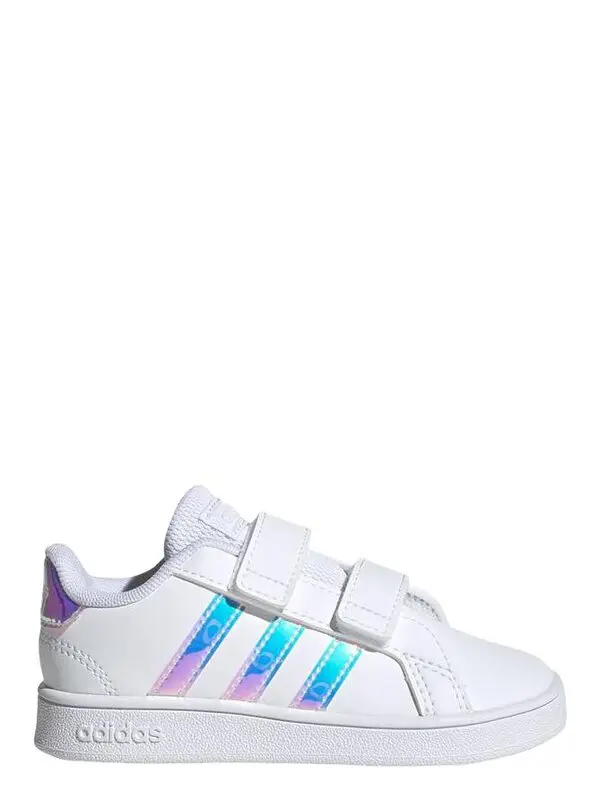 Adidas Grand Court I Iridescent Sneakers - White