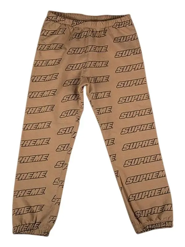 Supreme Repeat Sweatpant - Brown