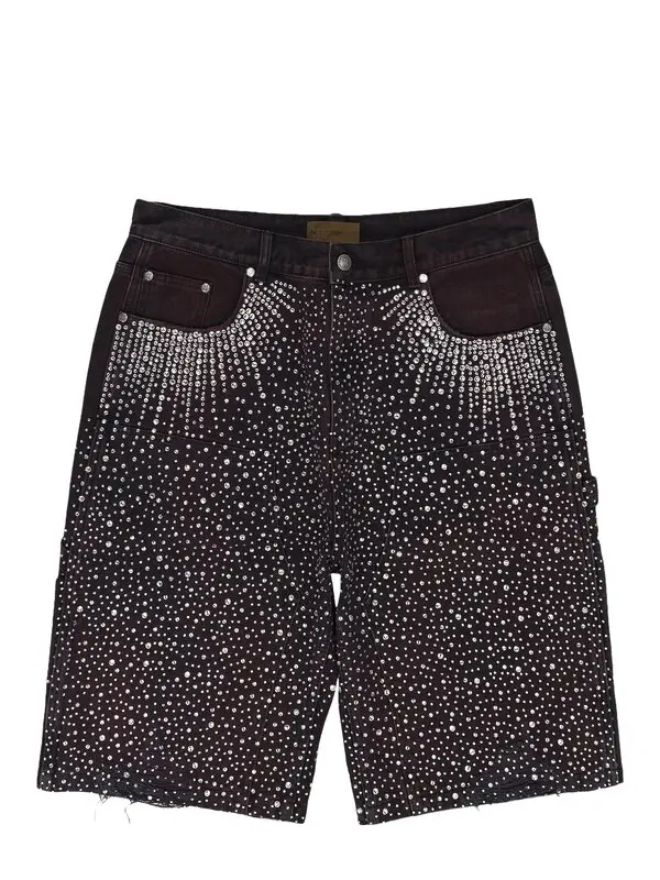 BIRTH OF ROYAL CHILD Redial Diamond Jorts - Black