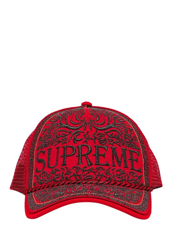 Supreme Vaquero Mesh Back 5-panel - Red