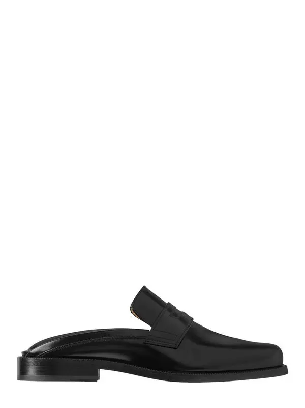 MAISON MARGIELA Tabi City Loafer Mule - Black