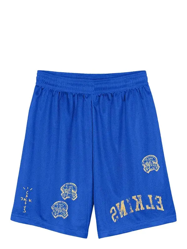 CACTUS JACK BY TRAVIS SCOTT Cactus Jack Elkins High School Shorts - Blue