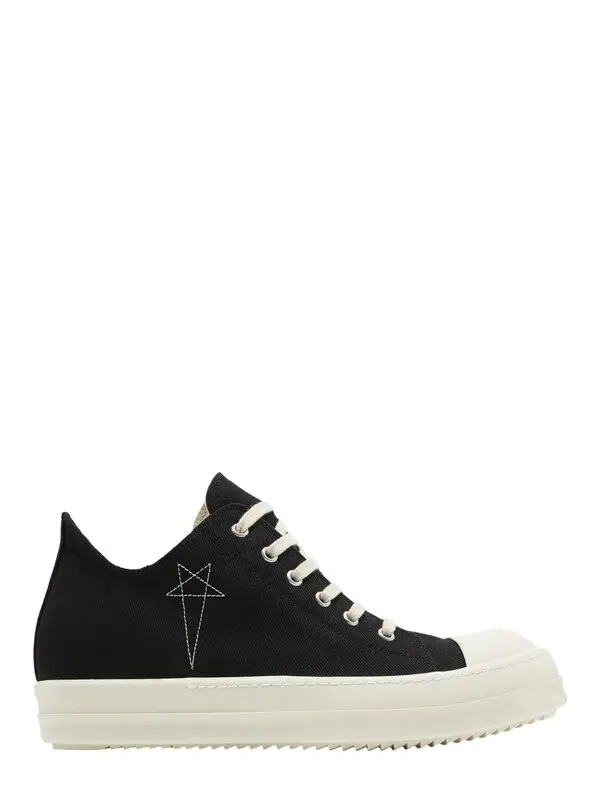 Rick Owens Luxor Low Sneakers - Black