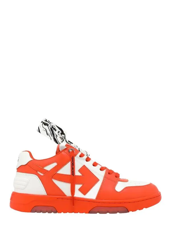 Off-White Out Of Office Low Top Sneakers - Orange