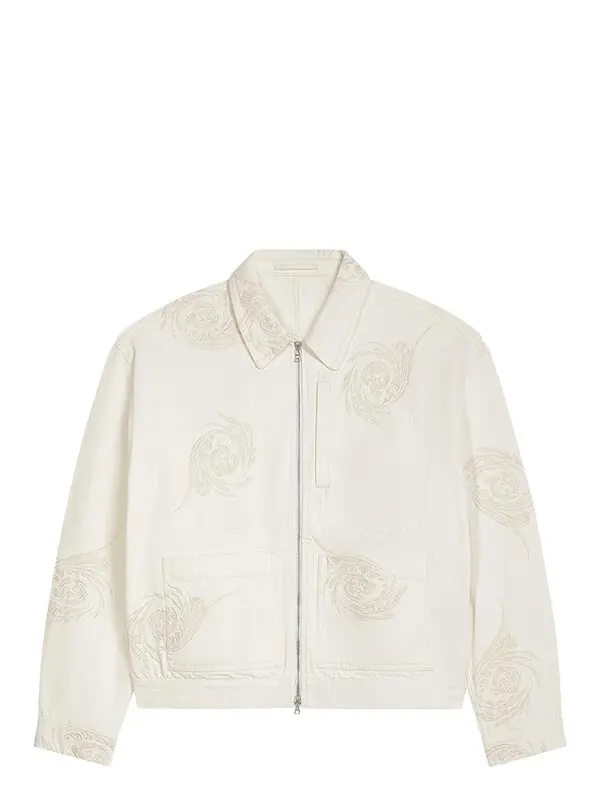 Dries Van Noten Denim Jacket - White
