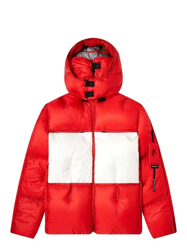 5 MONCLER X Craig Green Maher Quilted Down Jacket - Red