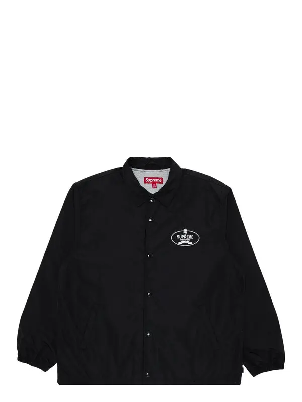 Supreme Crest Coaches Jacket - Black
