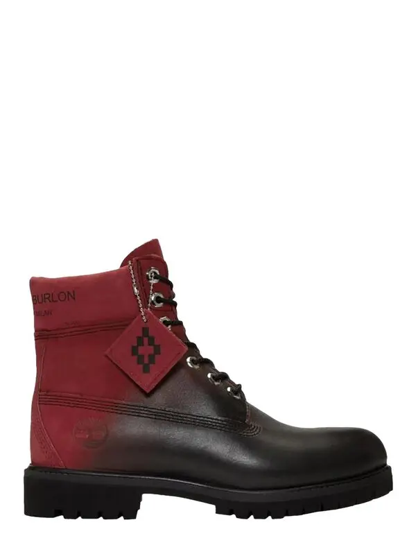 Timberland Marcelo Burlon County Of Milan 6 Inch Premium Boots - Red