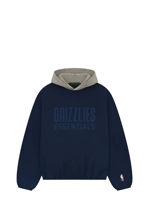 Fear Of God Grizzlies Hoodie - Blue