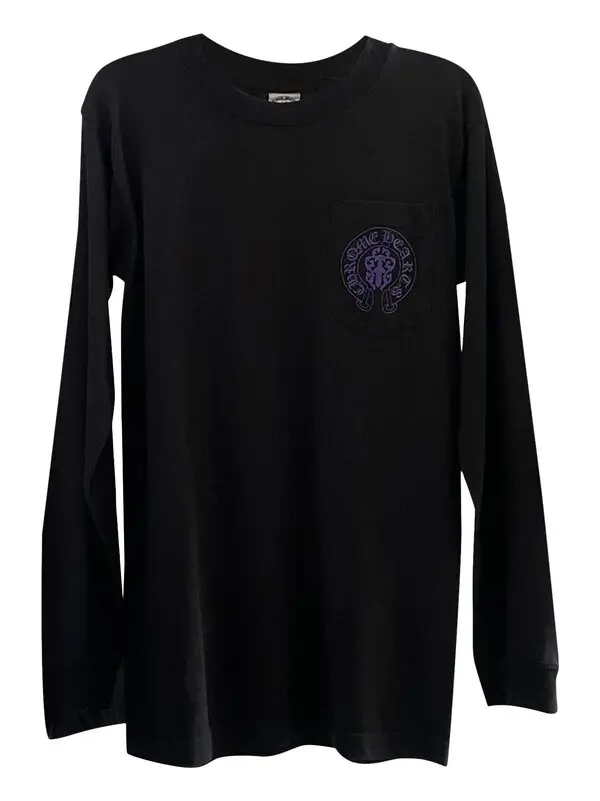 Chrome Hearts Staff Dagger Long-sleeve /purple - Black