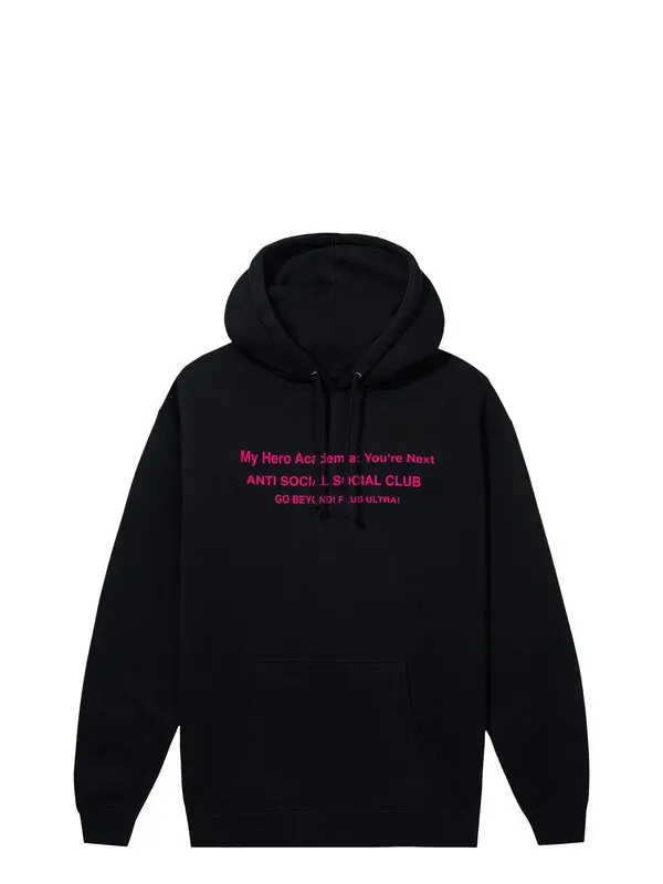 ANTI SOCIAL SOCIAL CLUB One For All Hoodie - Black