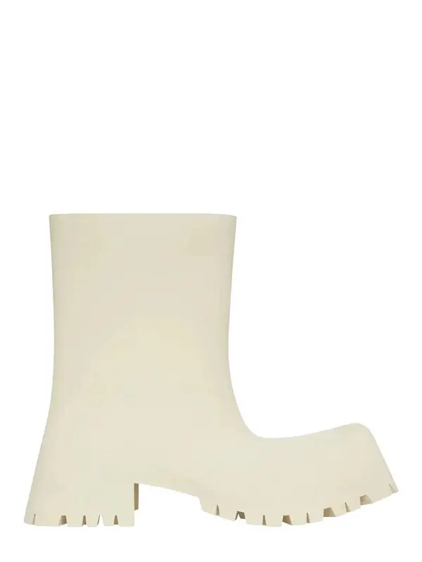 Balenciaga Trooper Rubber Boots - White