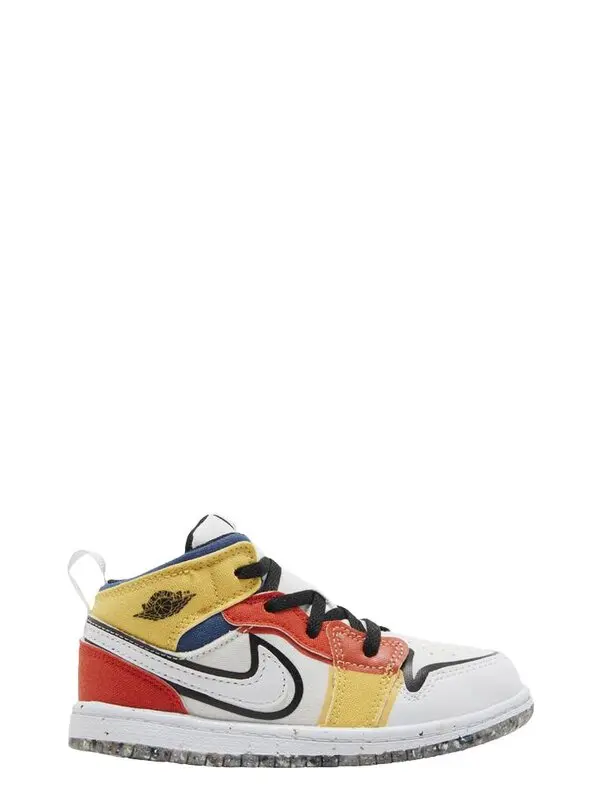 JORDAN 1 Mid Se Td Multi-color Canvas - White