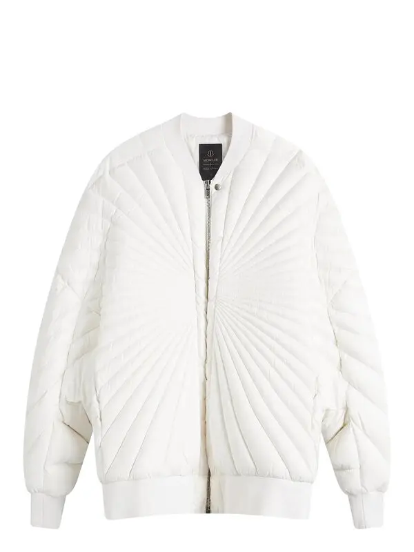 Moncler Woven Radiance Peter Jacket - White