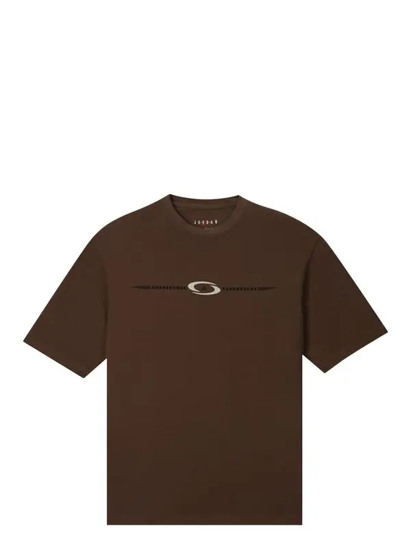 JORDAN X Travis Scott T-shirt - Brown