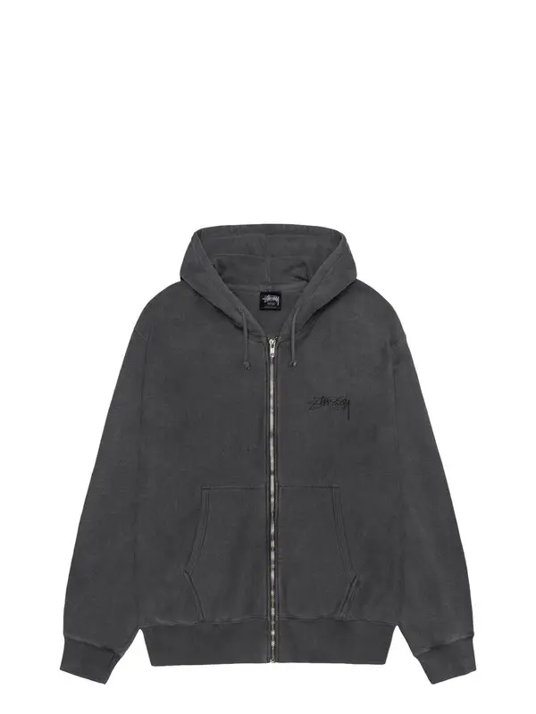 StÜssy Modern Age Zip Hoodie - Black