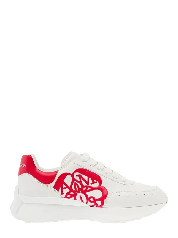 Alexander McQueen Sprint Runner Sneakers - White