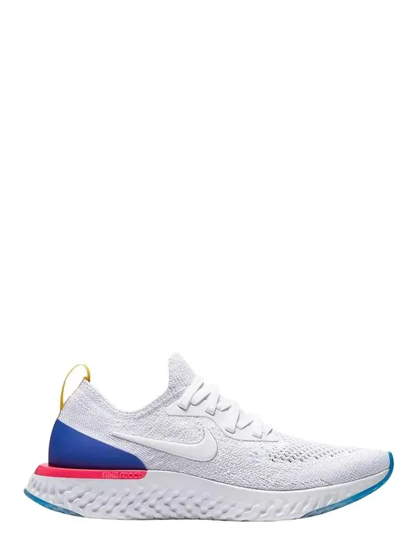 Nike Epic React Flyknit Sneakers - White