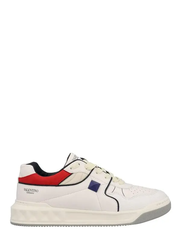 Valentino Garavani One Stud Low Top Sneakers - White
