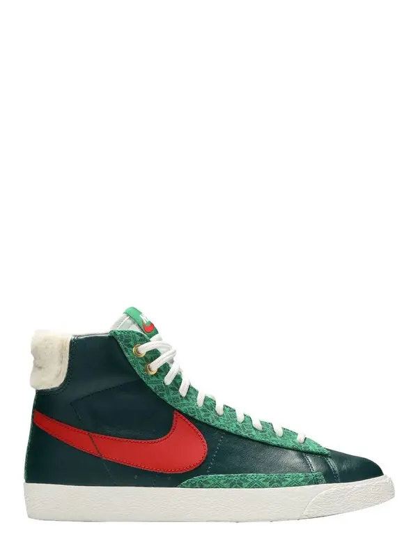 Nike Blazer Mid '77 Vintage Gs 'christmas Sweater' High-top Sneakers - Green