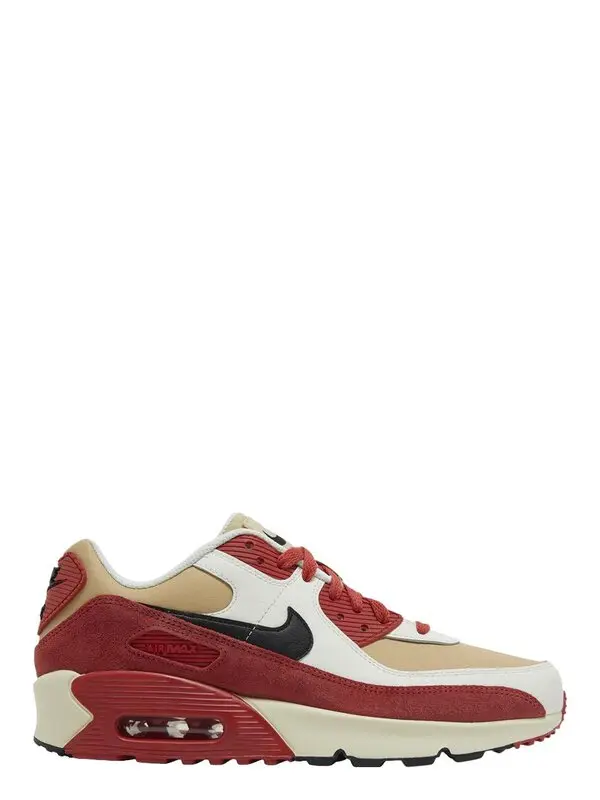 Nike Air Max 90 Leather Gs - Red