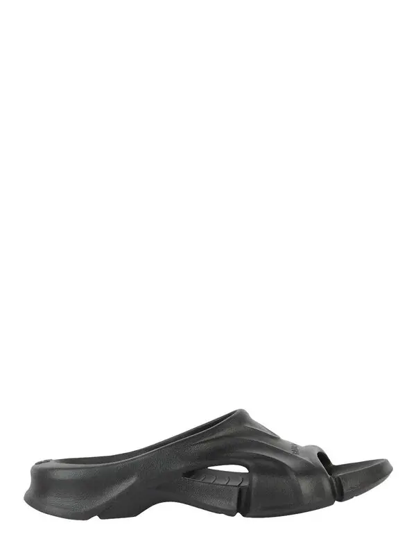 Balenciaga Mold Slide Sandal - Black