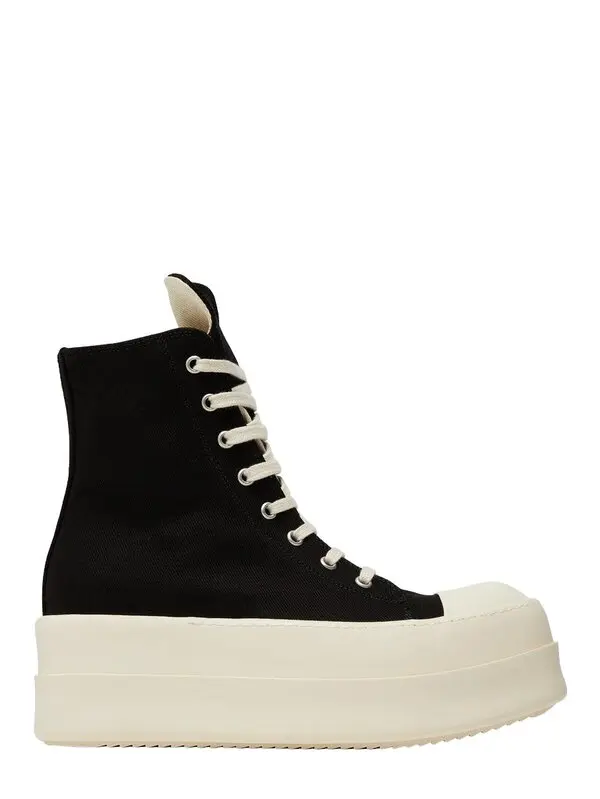 Rick Owens Luxor Double Bumper High - Black