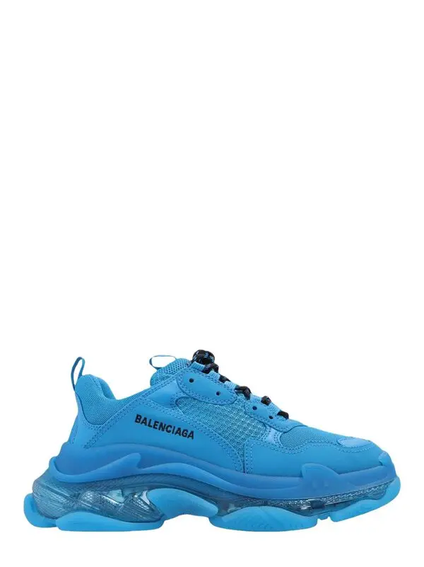 Balenciaga Triple S Clear Sole Sneaker - Blue