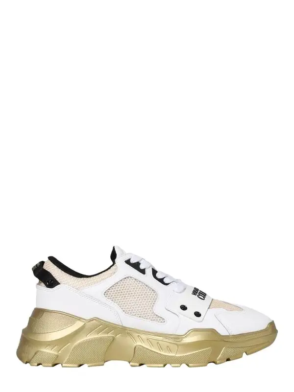 Versace Chunky Logo Sneakers - White