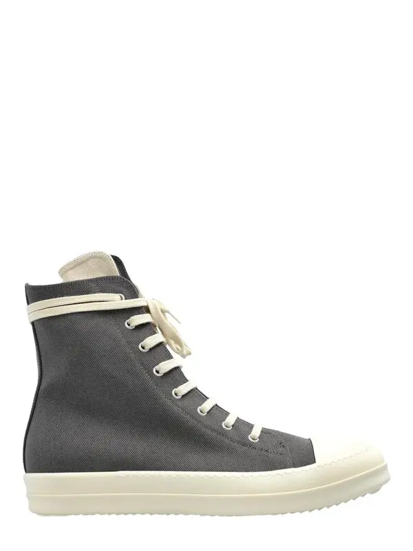 Rick Owens Hollywood High Top Sneakers - Brown