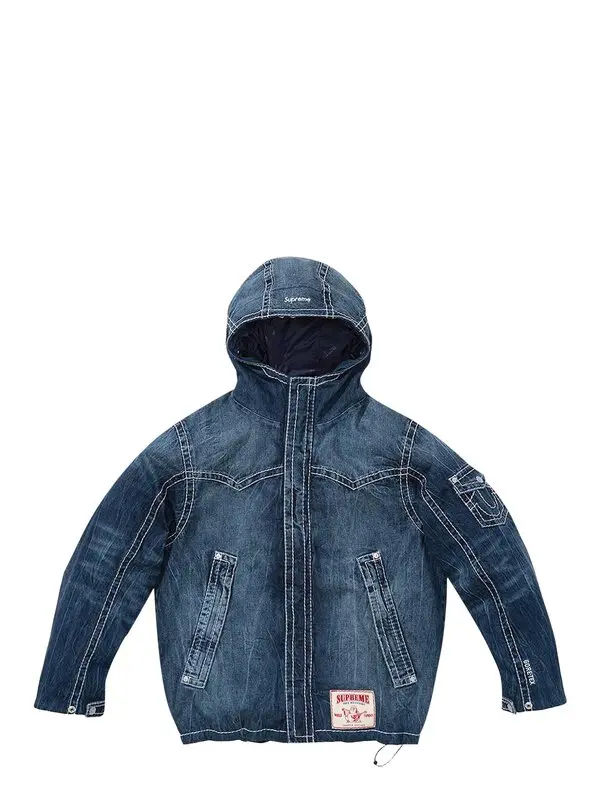 Supreme X True Religion Gore-tex Shell Jacket - Blue