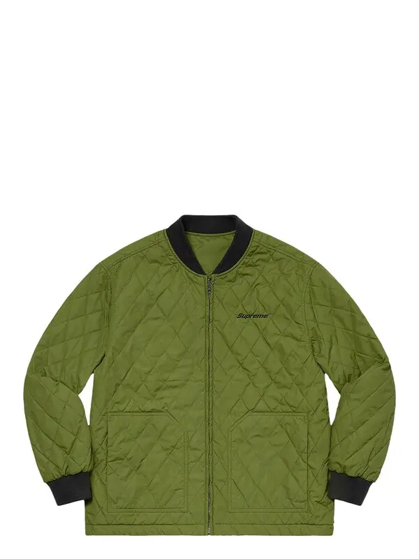 Supreme Reversible Work Jacket - Green