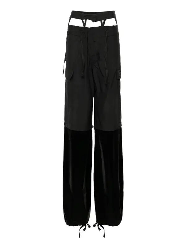 Ottolinger Baggy Cargo Pants - Black