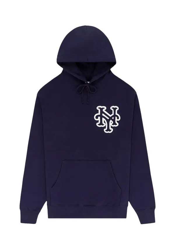 Aimé Leon Dore X New York Mets Big Logo Hoodie - Blue