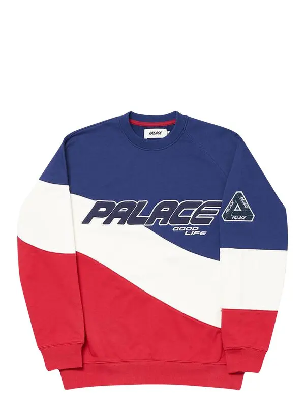 PALACE Sign Das Waver Crew - Blue