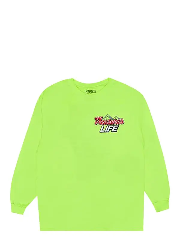 PLEASURES Refresh Long-sleeve T-shirt - Green