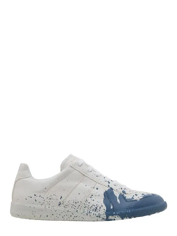 MAISON MARGIELA Replica Paint Splatter Sneakers - White