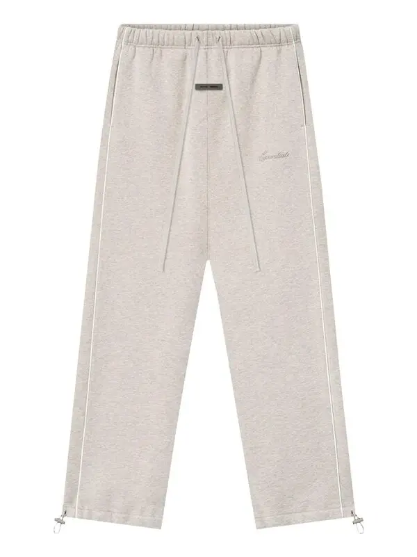 Fear Of God Relaxed Fleece Sweatpants With Piping - Grey