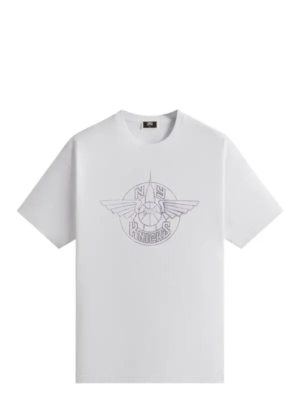 Kith For The New York Knicks Vintage Tee - White