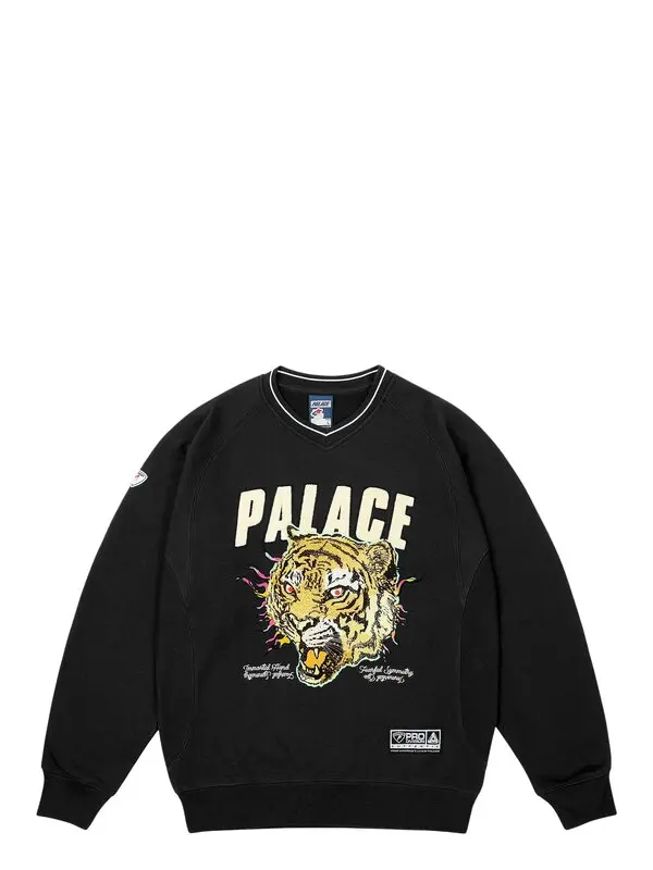 PALACE Tora Tora Crew - Black