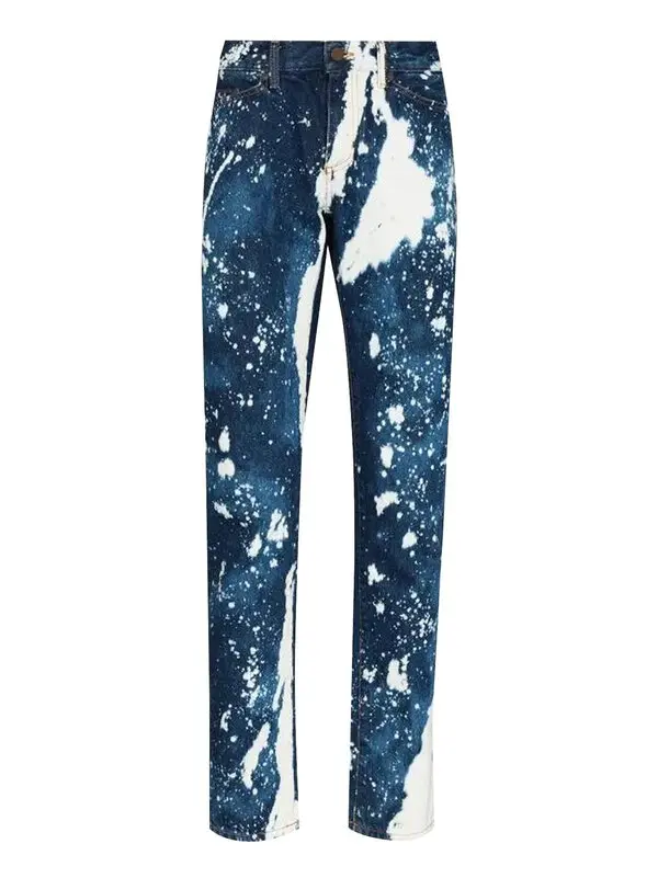 Palm Angels Galaxy Slim Jeans - Blue