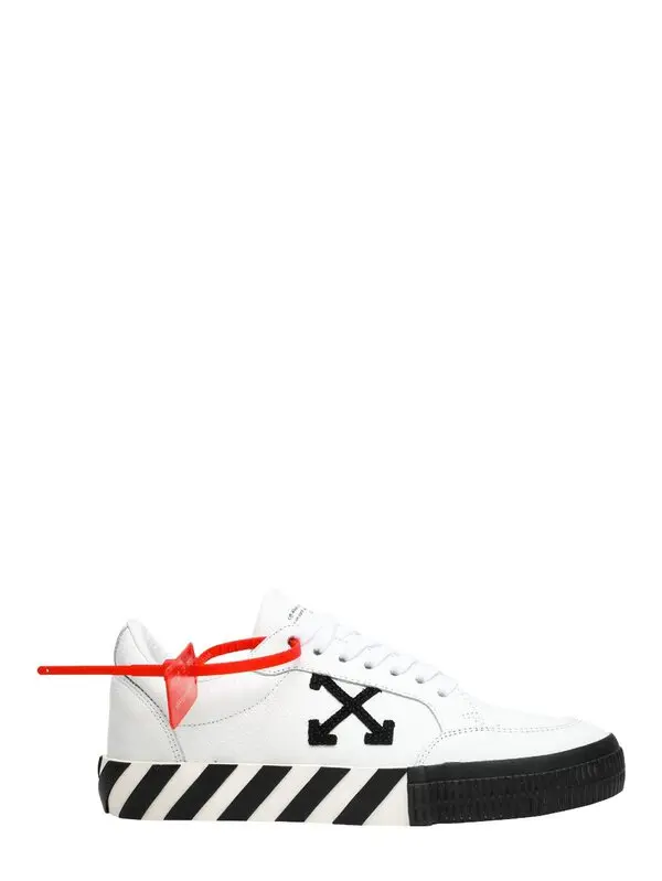 Off-White Vulcanized Low Sneakers - White