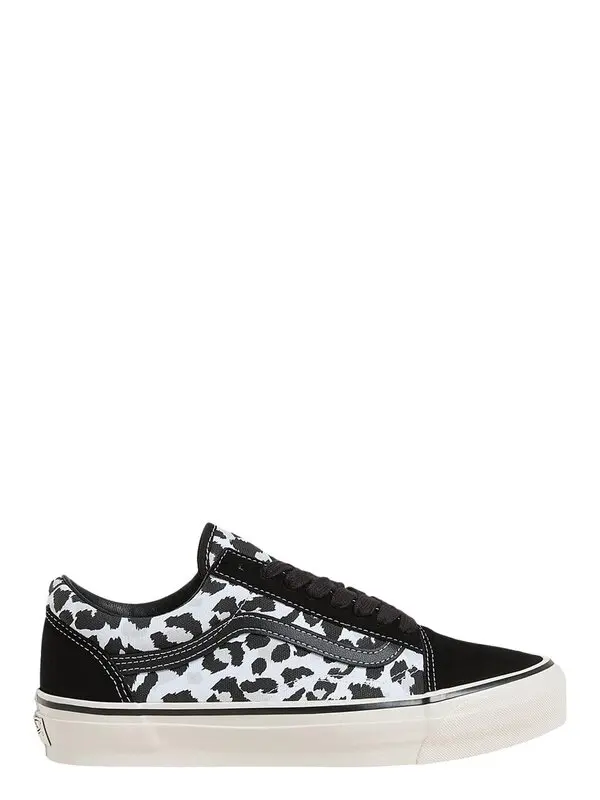 VANS Old Skool 36 Leopard Sneakers - Black