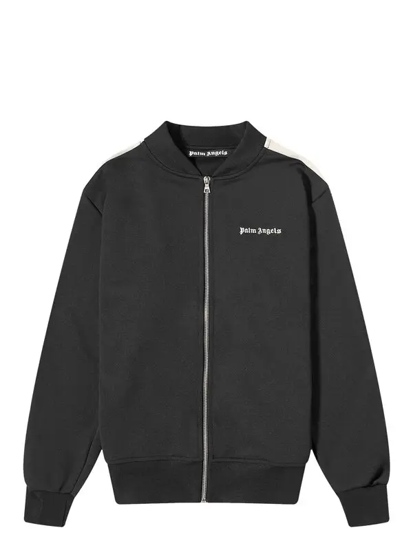 Palm Angels Classic Logo Bomber Track Jacket - Black