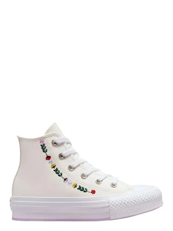CONVERSE Chuck Taylor All Star Eva Lift Platform High Top Sneakers - Cream