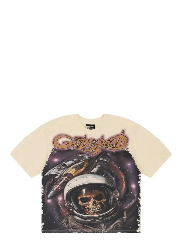 GODSPEED Space Traveler T-shirt - Cream