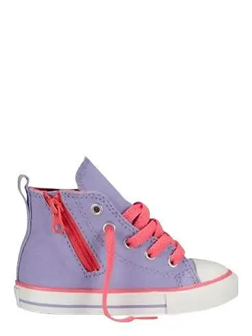 CONVERSE Chuck Taylor All Star Side Zip Hi Td - Purple