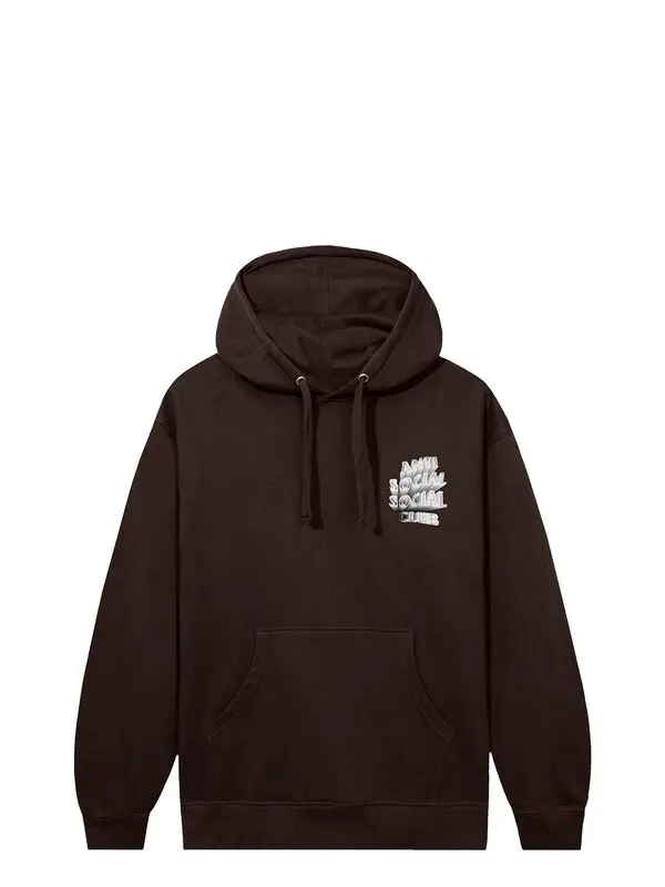 ANTI SOCIAL SOCIAL CLUB Unbearable Hoodie - Brown